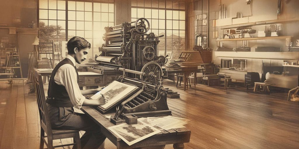 Before 1900. Who would be considered a graphic designer?
